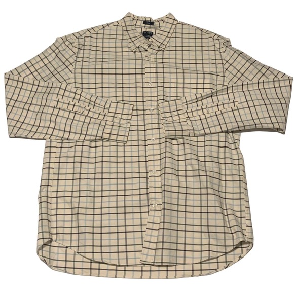 J Crew Shirts Nwt Mens J Crew Xl Factory Button Down Shirt Flex